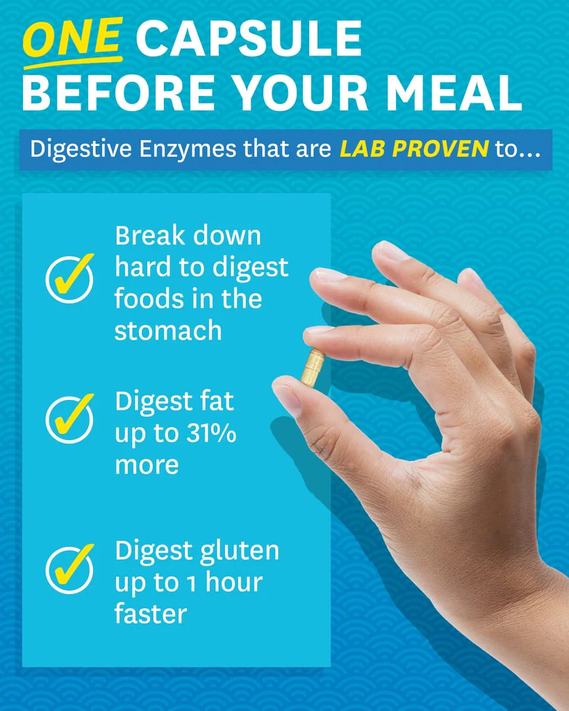 Zenwise Digestive Enzymes Plus Fast-Acting Probiotics, 60 vege caps